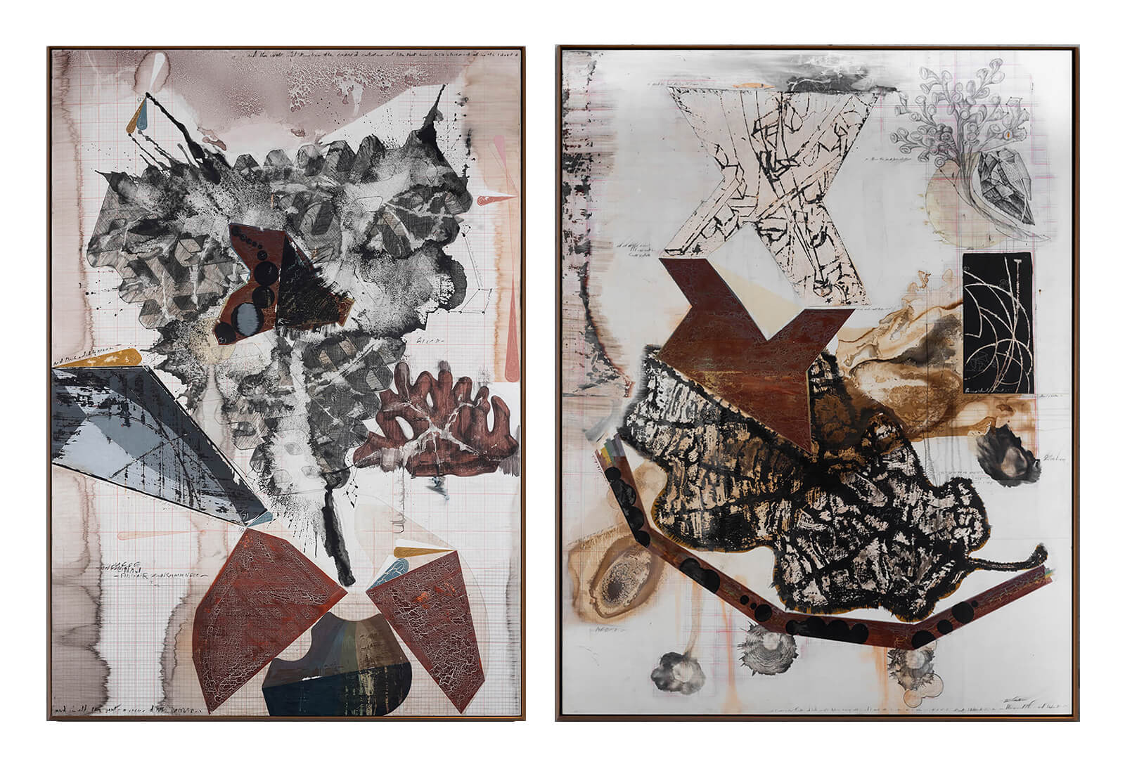Palindrome/Anagram Paintings - Jitish Kallat