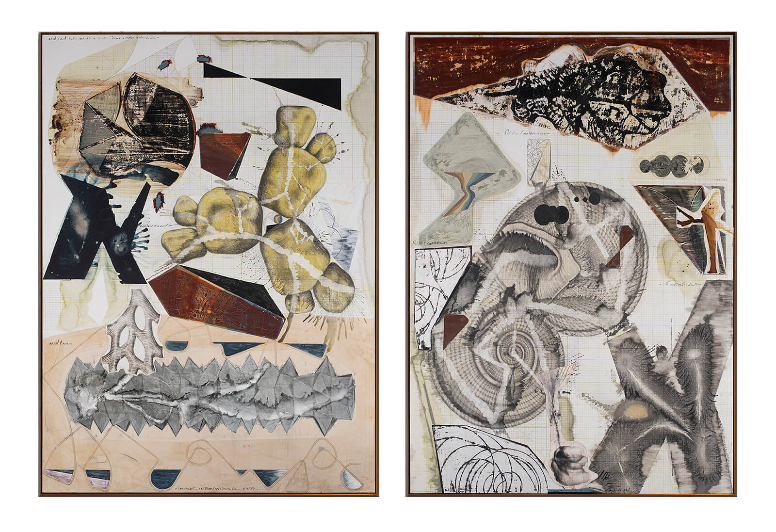 Palindrome/Anagram Paintings - Jitish Kallat